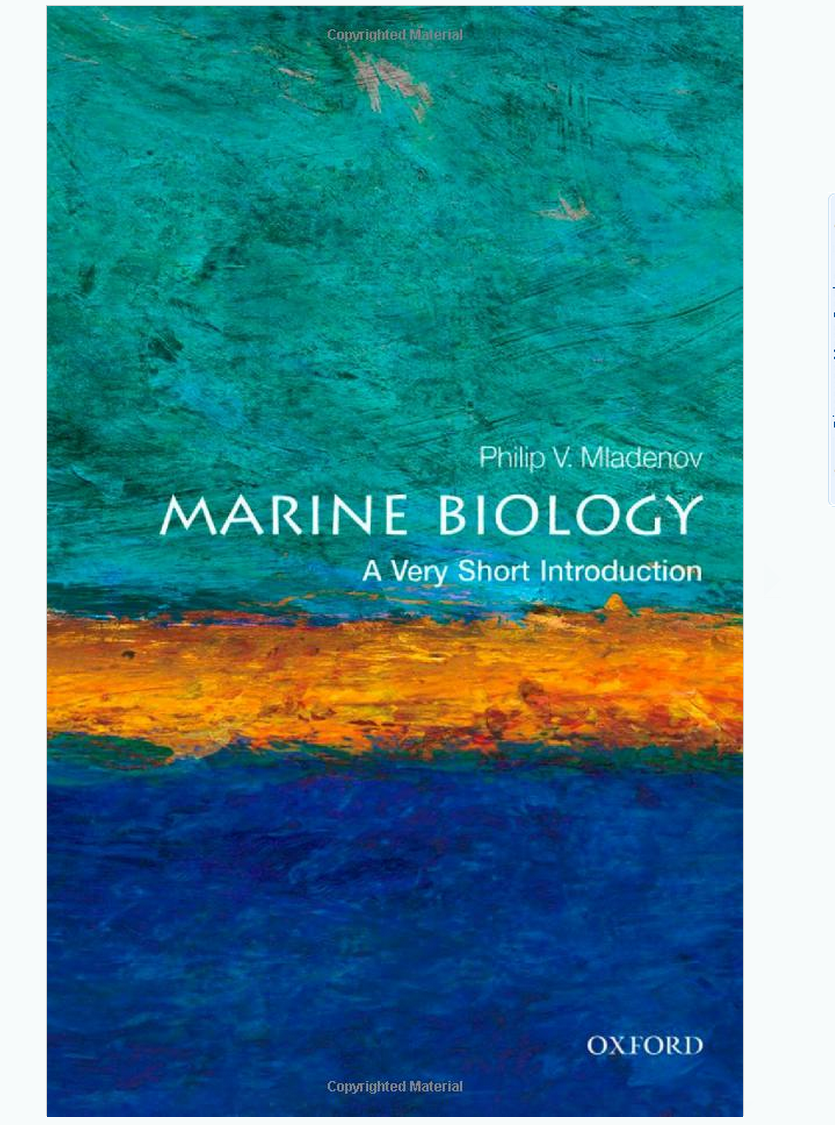 Marine Biology: A Very Short Introduction | Tunguz Review | Technology ...